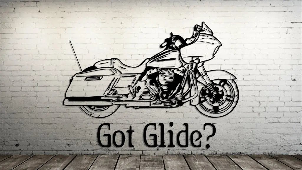 High Tail Road Glide "Got Glide" Decal – The Bearded Craftsman US